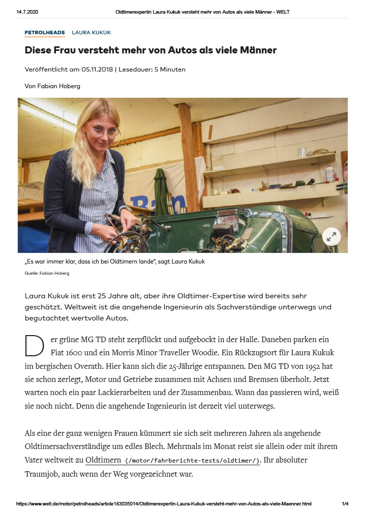 Interview mit Welt.de - Ingenieurbüro Kukuk