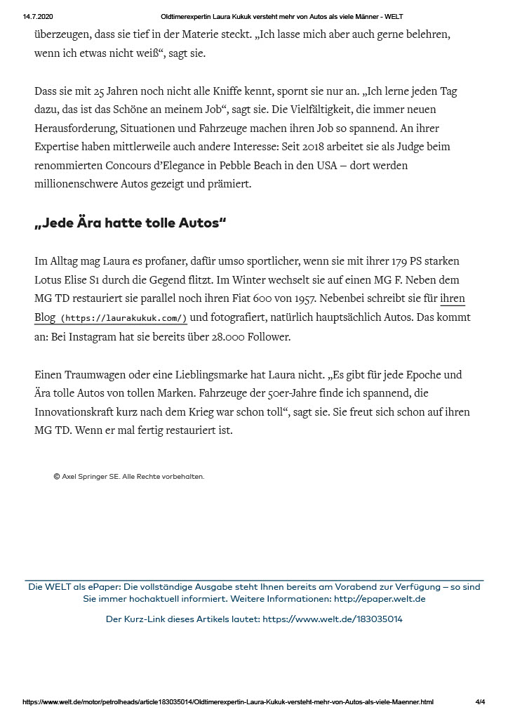 Interview with Welt.de - Ingenieurbüro Kukuk